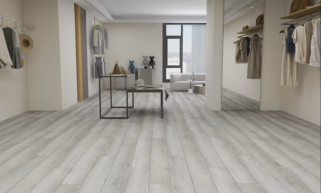 Vinyl 7 Garnet Collection "JASPER" with Attached Underlayment
