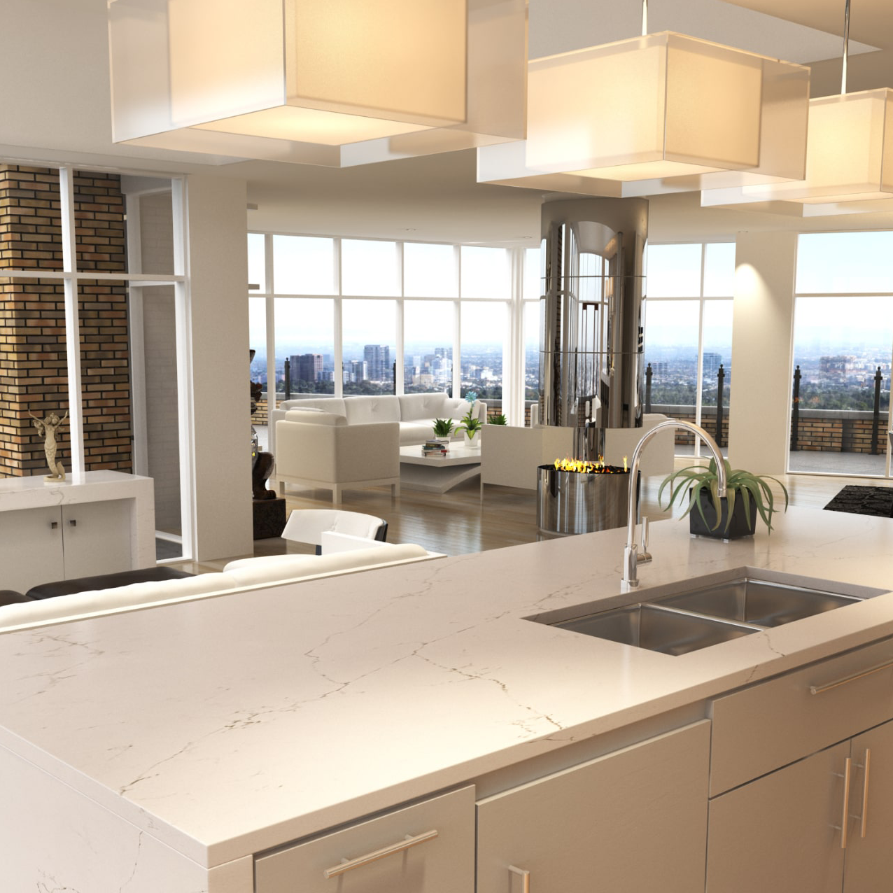 G&T Stone Countertop 7016 Safari
