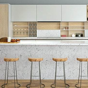 Vicostone Quartz Countertop BQ8780 Argento