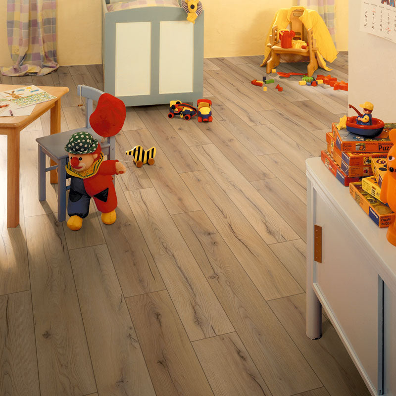 Authentic Advanced "Century Oak Beige" 8 mm Laminate Flooring